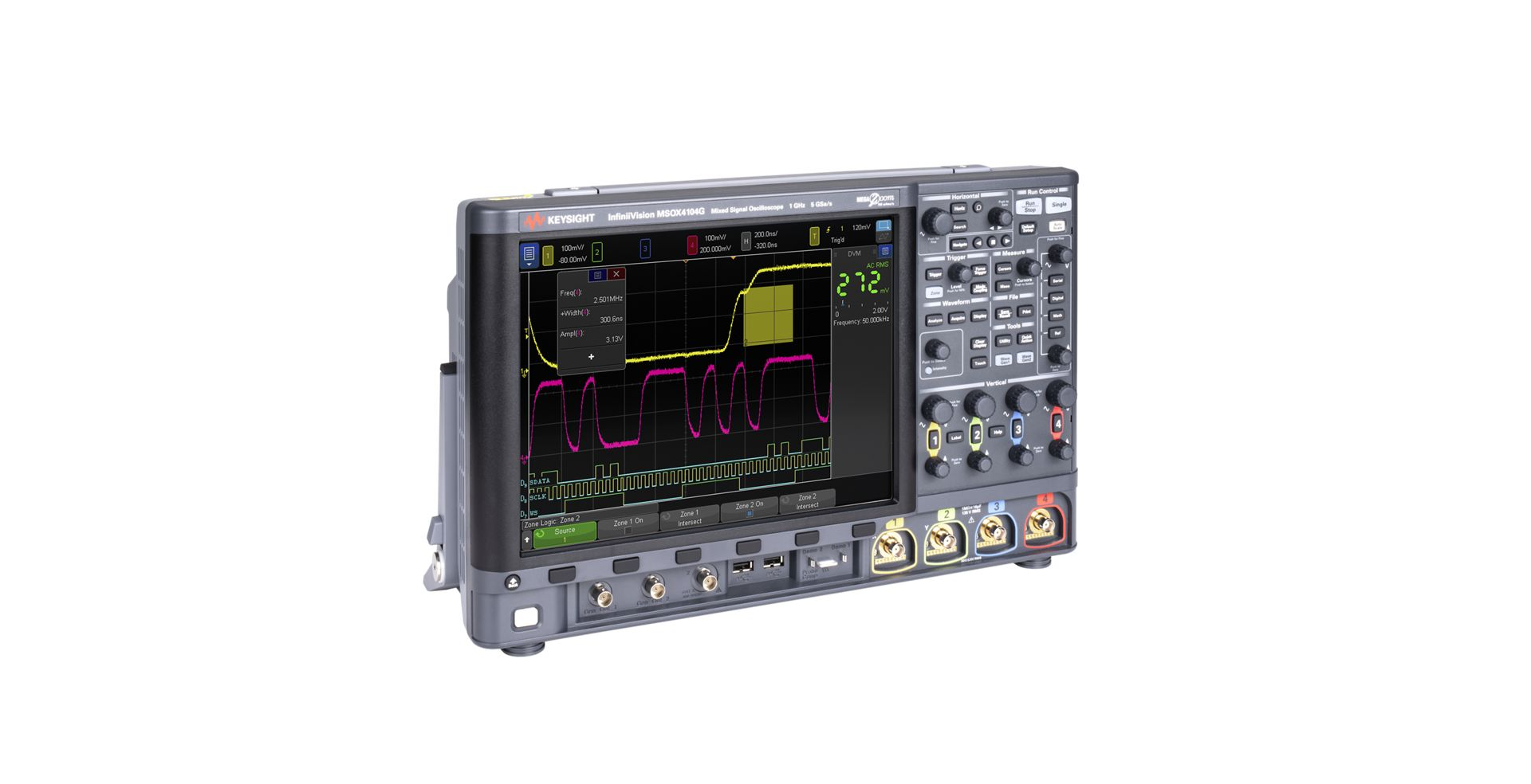 DSOX4024G Oscilloscope: 200 MHz, 4 Analog Channels - Vitatelecom